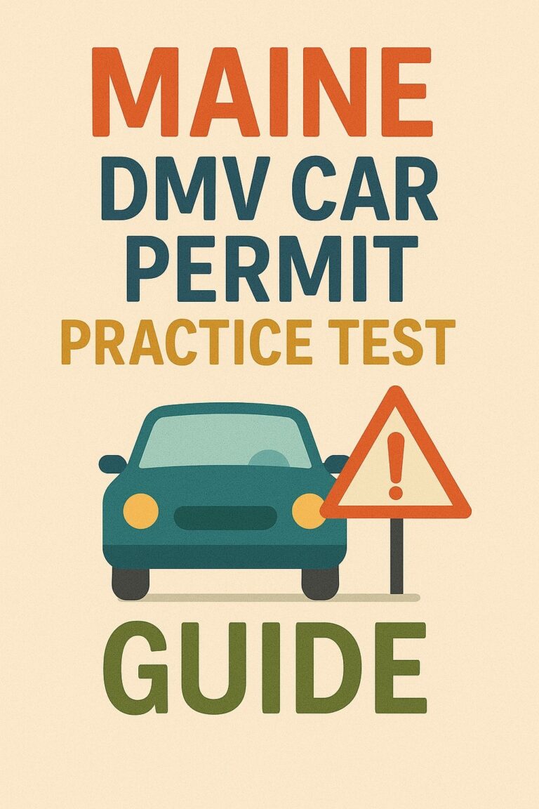Maine DMV Practice Test - DMV Exam Practice